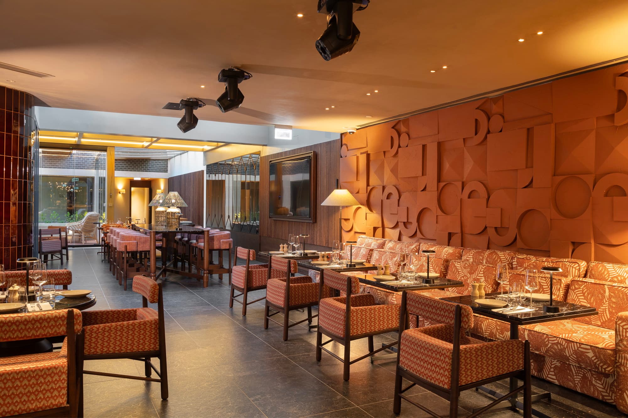 The Living Room & The Kitchen